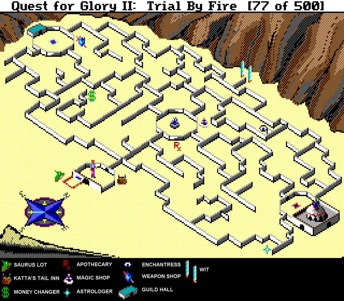 Map | Quest for Glory Omnipedia | Fandom