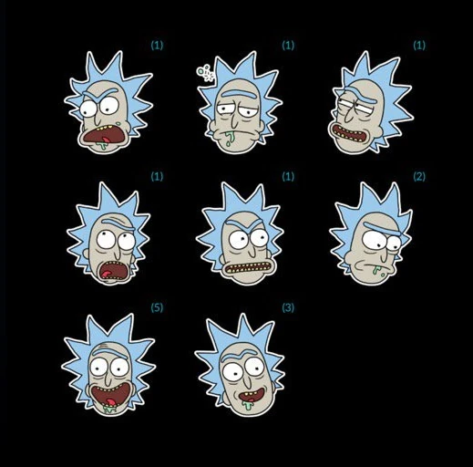 Rickheads Stickers | Quidd Wiki | Fandom