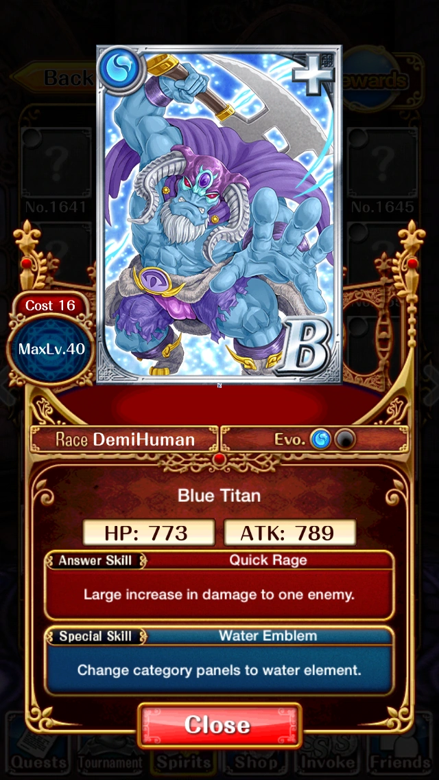 Blue Titan | Quiz RPG: The World of Mystic Wiz Wiki | Fandom