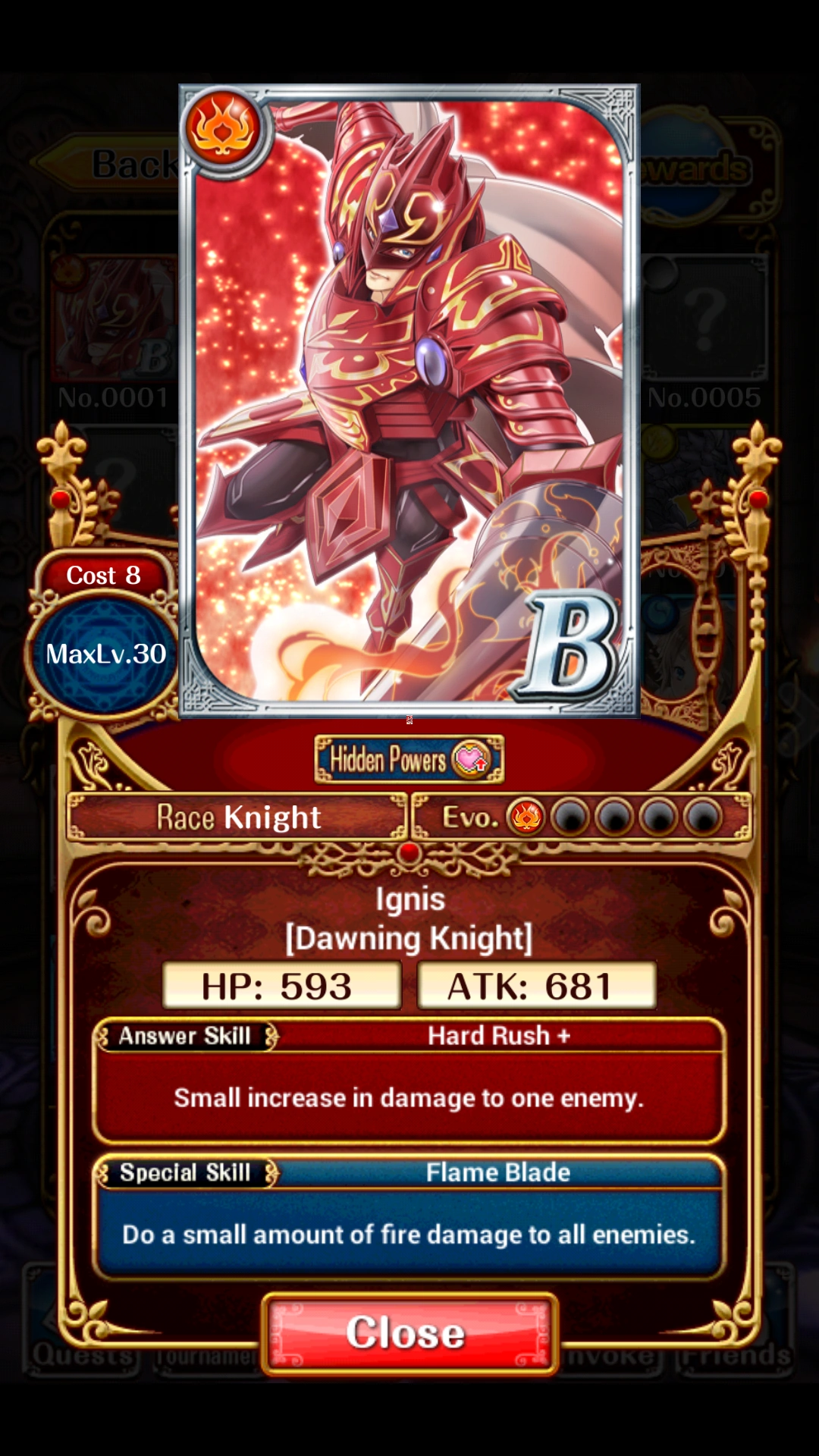 Ignis (Dawning Knight) | Quiz RPG: The World of Mystic Wiz Wiki | Fandom