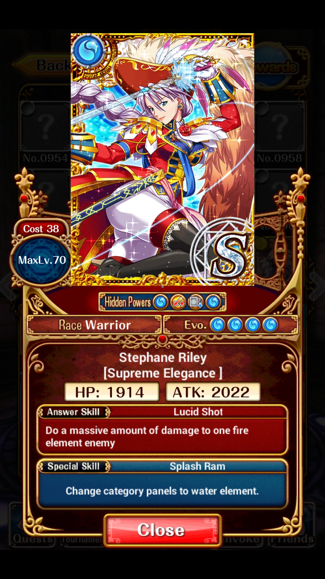 Stephane Riley (Supreme Elegance) | Quiz RPG: The World of Mystic Wiz ...