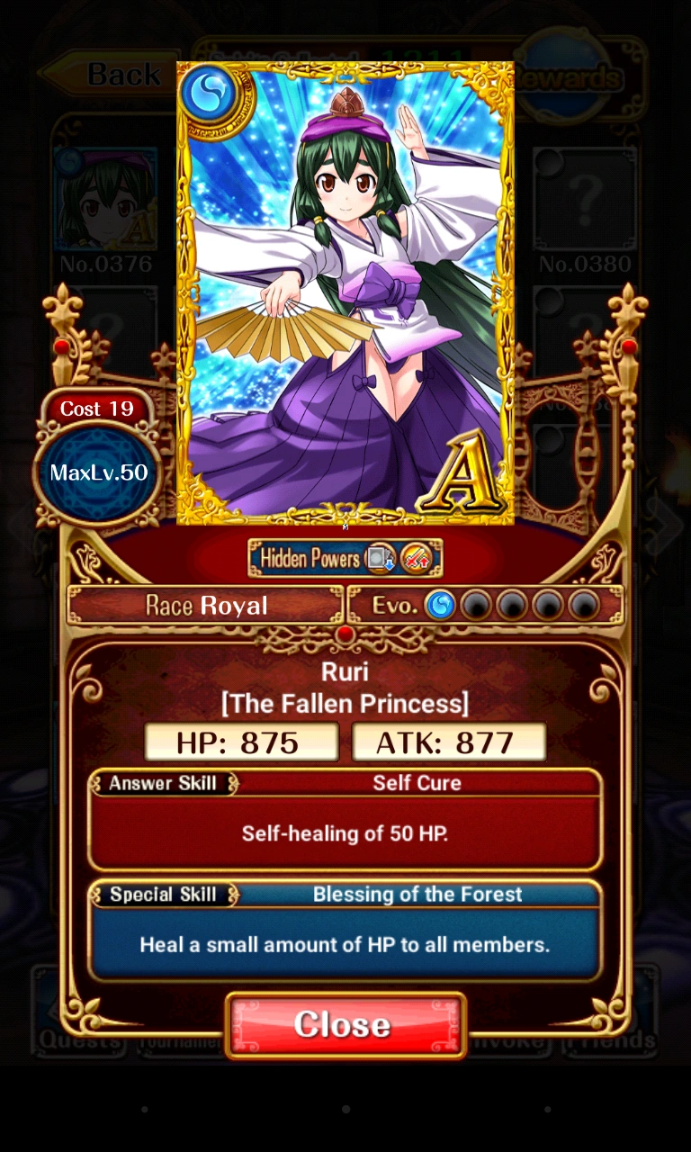 Ruri (The Fallen Princess) | Quiz RPG: The World of Mystic Wiz Wiki ...