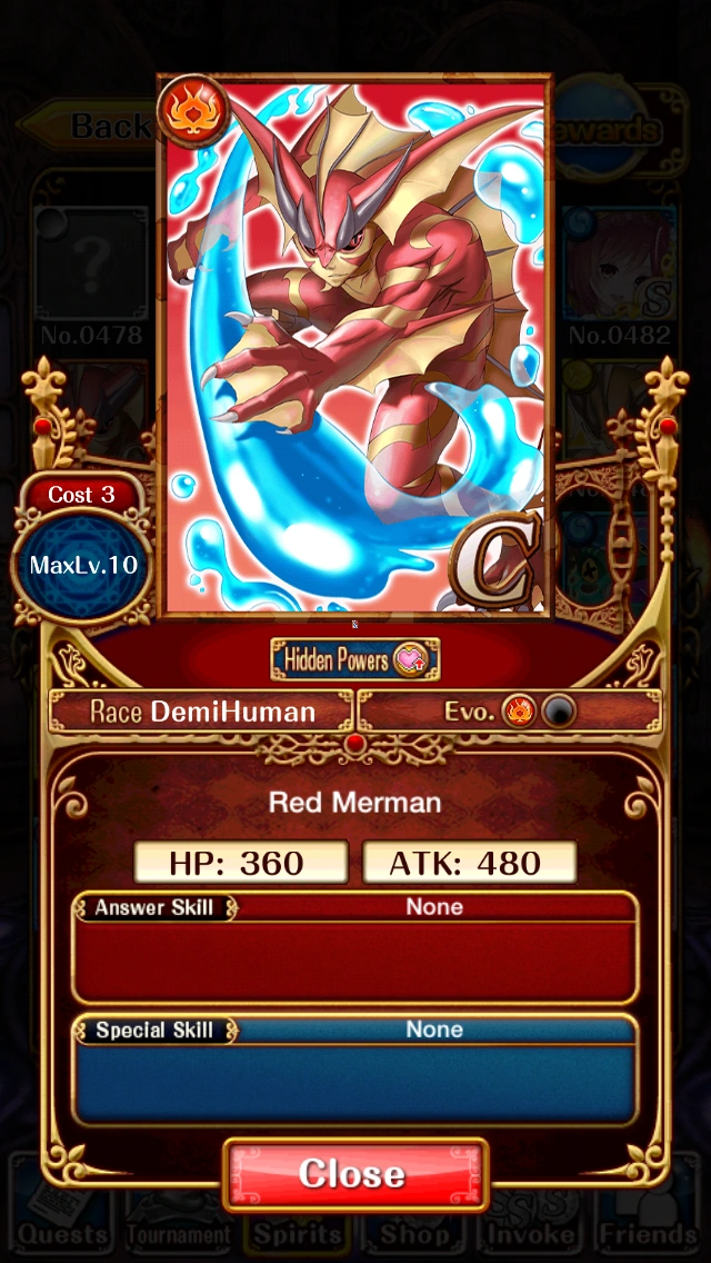 Red Merman | Quiz RPG: The World of Mystic Wiz Wiki | Fandom