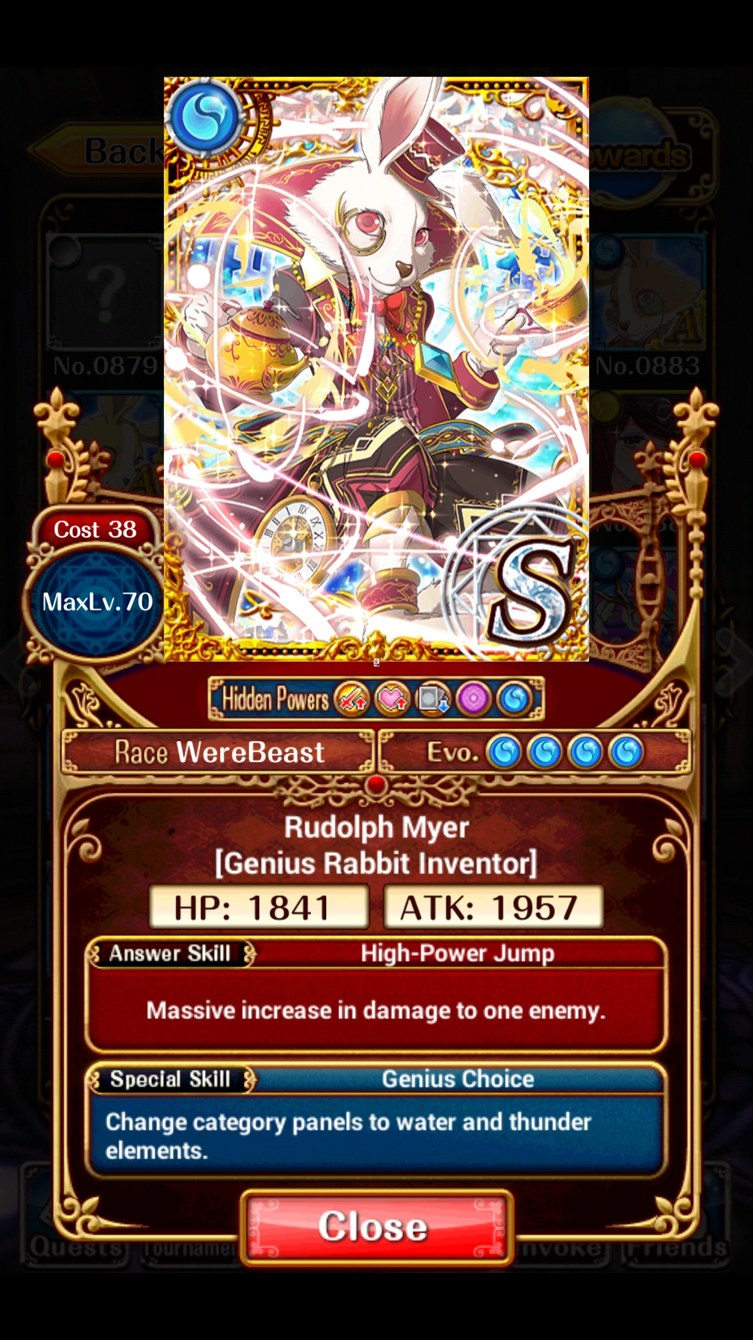 Rudolph Myer (Genius Rabbit Inventor) | Quiz RPG: The World of Mystic ...