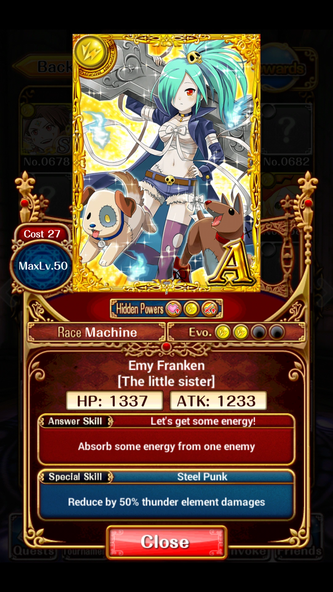 Emy Franken (The little sister) | Quiz RPG: The World of Mystic Wiz ...