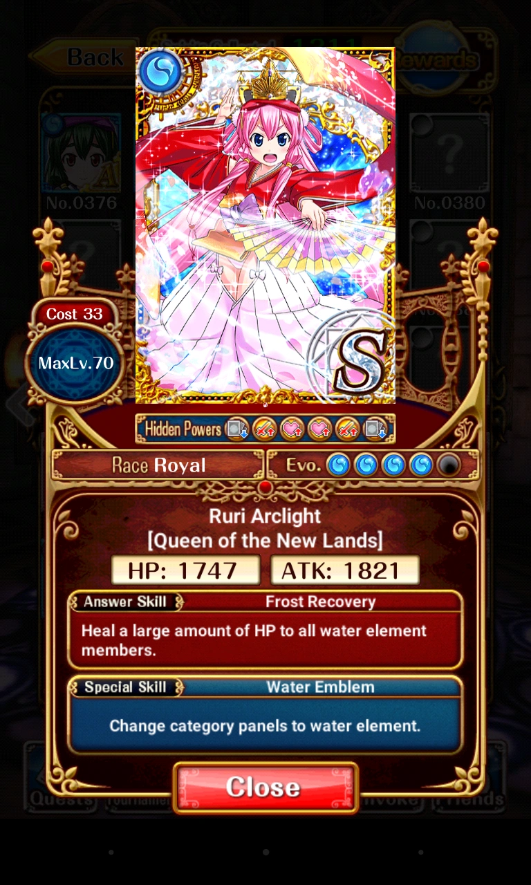 Ruri Arclight (Queen of the New Lands) | Quiz RPG: The World of Mystic ...