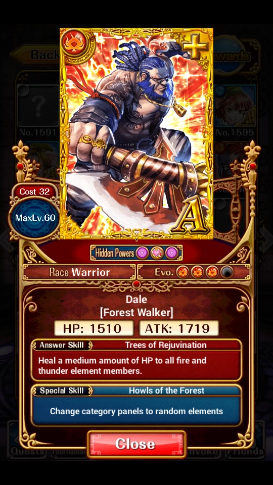 Dale (Forest Walker) | Quiz RPG: The World of Mystic Wiz Wiki | Fandom