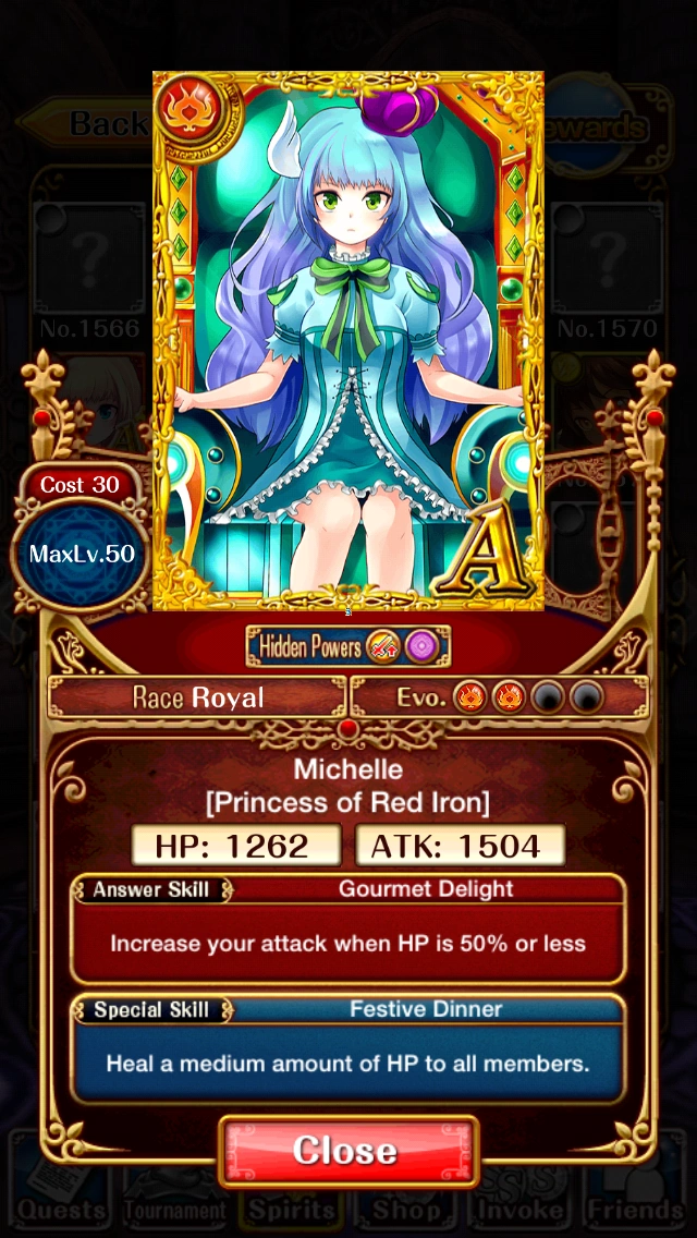 Michelle (Princess of Red Iron) | Quiz RPG: The World of Mystic Wiz ...