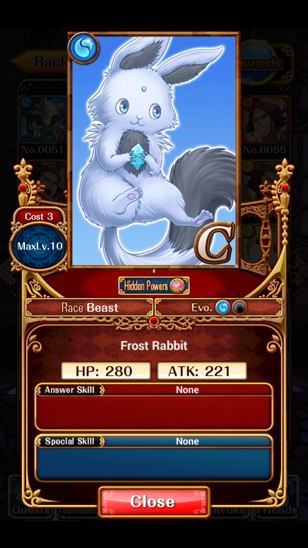 Frost Rabbit | Quiz RPG: The World of Mystic Wiz Wiki | Fandom
