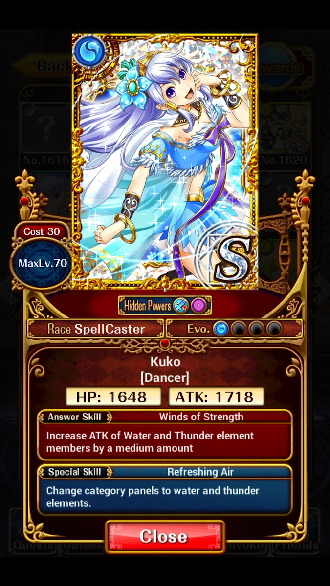 Kuko (Dancer) | Quiz RPG: The World of Mystic Wiz Wiki | Fandom