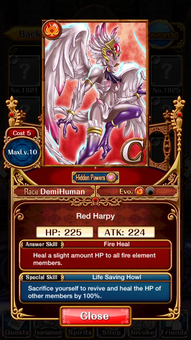 Red Harpy | Quiz RPG: The World of Mystic Wiz Wiki | Fandom