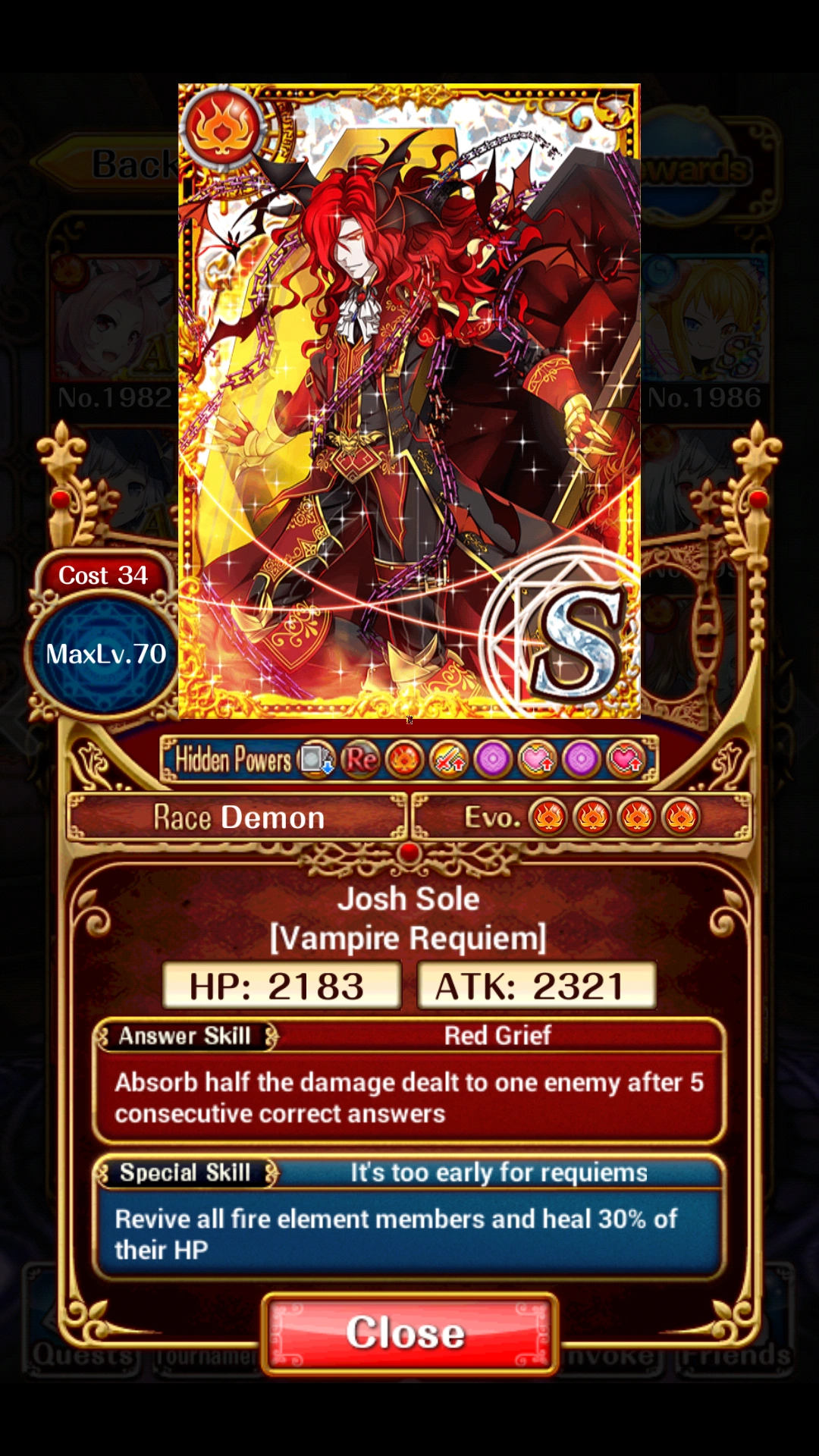 Josh Sole (Vampire Requiem) | Quiz RPG: The World of Mystic Wiz Wiki ...