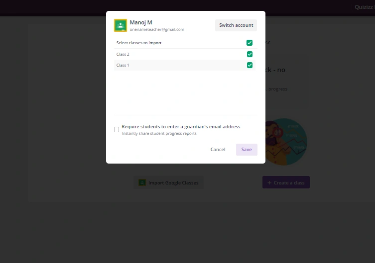 How to import new students to an existing Google Classroom? | Quizizz ...