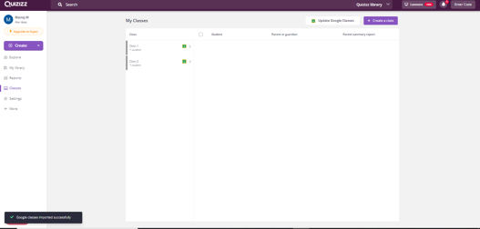 How to import new students to an existing Google Classroom? | Quizizz ...