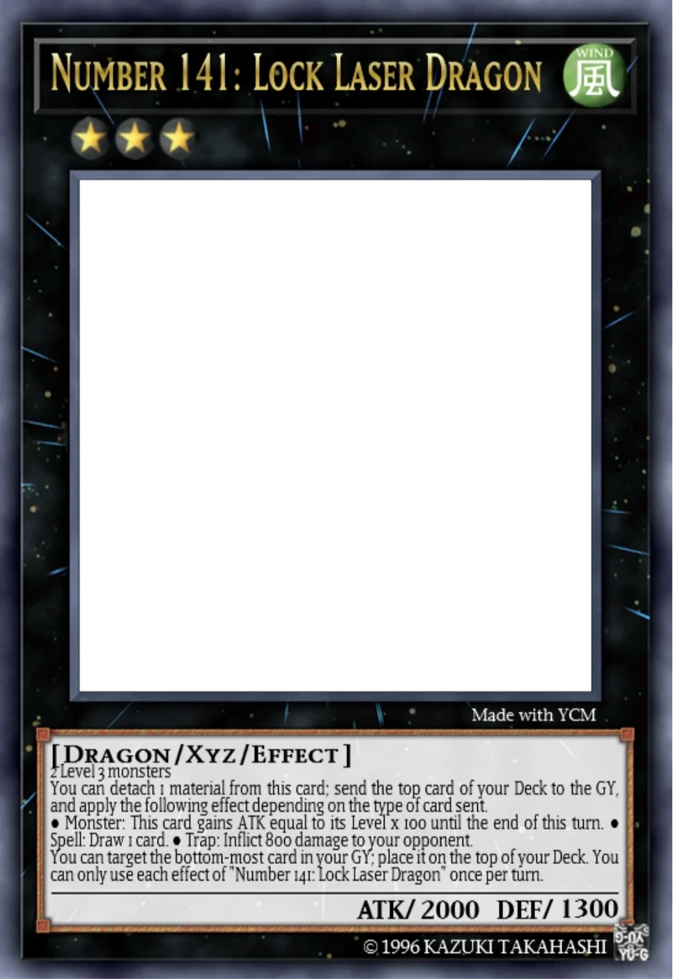 Number 141: Lock Laser Dragon | Qwex67 Wiki | Fandom