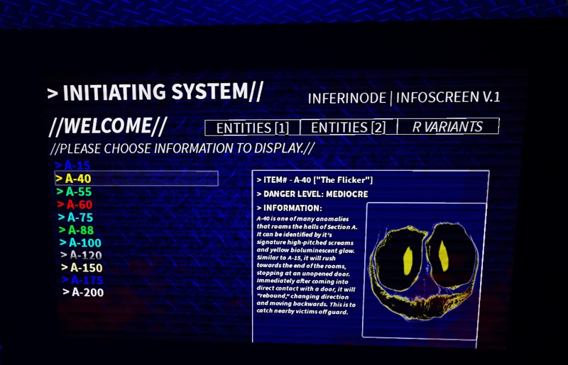 Infoscreen | DECREPIT ROOMS Wiki | Fandom