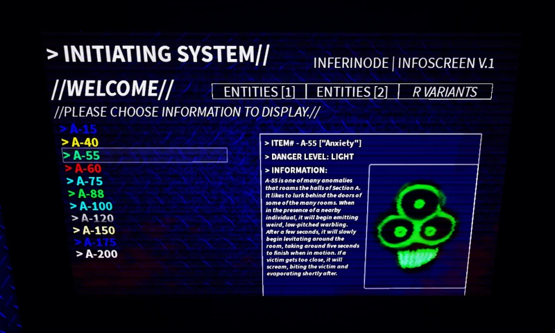 Infoscreen | DECREPIT ROOMS Wiki | Fandom