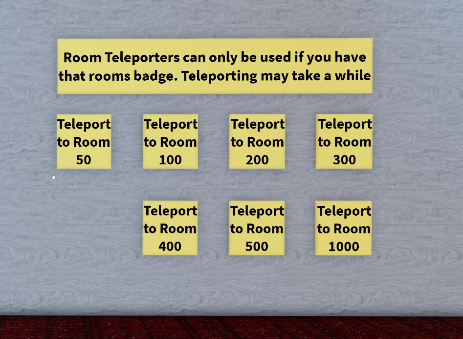 Checkpoints | Neo's Rooms Wiki | Fandom
