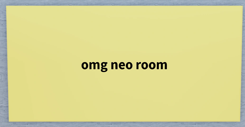 Lobby | Neo's Rooms Wiki | Fandom