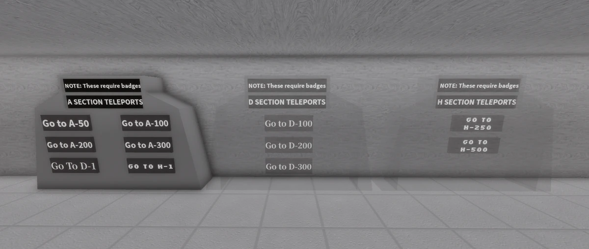 Checkpoints | Roblox ROOMS: Reopened Wiki | Fandom