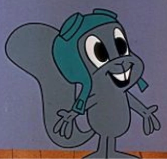 rocket j squirrel hat