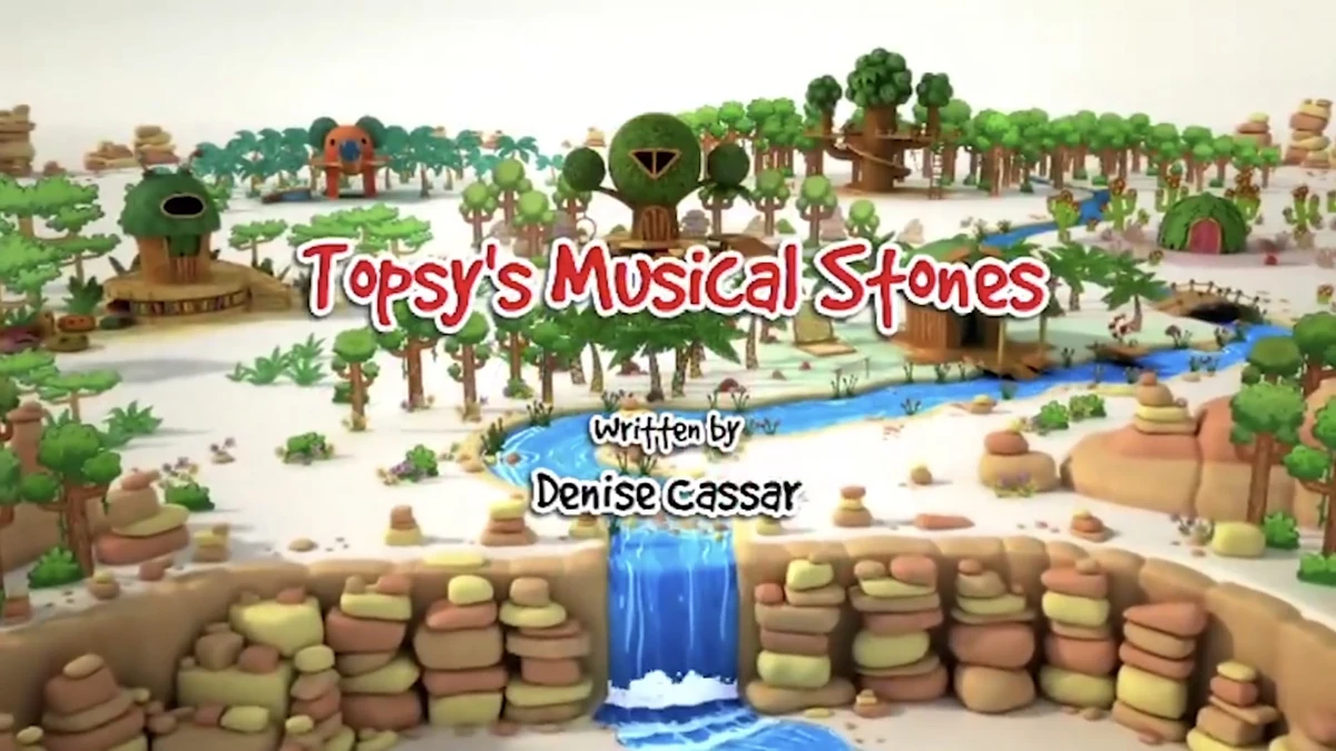 Topsy's Musical Stones | Raa Raa the noisy lion Wiki | Fandom
