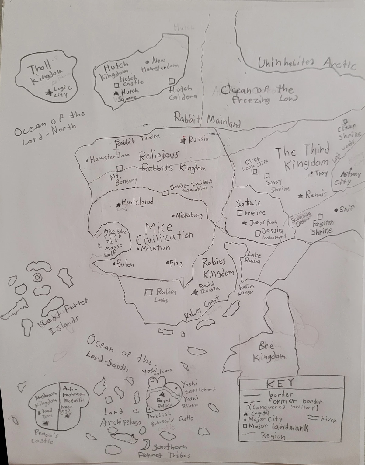 Rabbit Lore Map | Rabbit Lore Wiki | Fandom