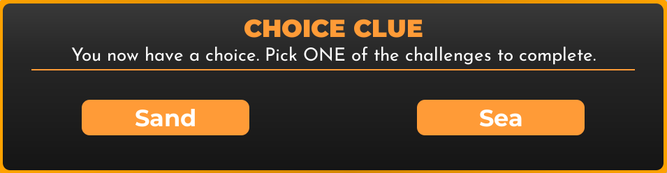 Choice Challenge | Race Around the World Wiki | Fandom