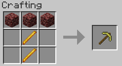 Netherrack Pickaxe | RacerCraft Wiki | Fandom