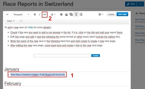Race Reports Help Page | Race Reports Wiki | Fandom