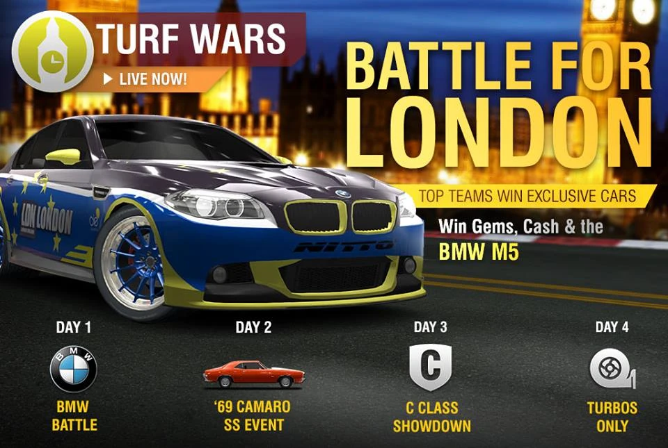 Turf Wars London (26/06/2014) | Wikia Racing Rivals | Fandom