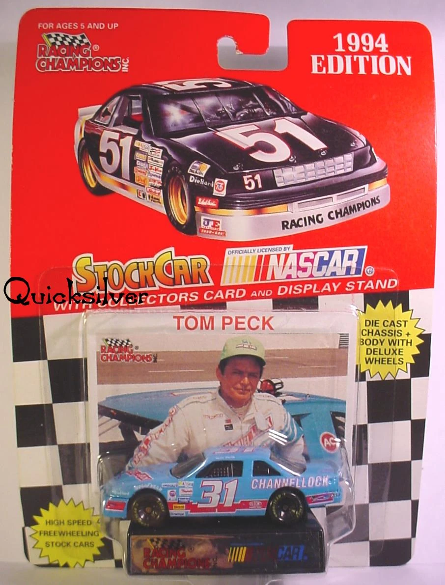 Category:31 Tom Peck | Racing Champions Diecast Wiki | Fandom