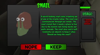 Snail | Radiant Residents Wiki | Fandom