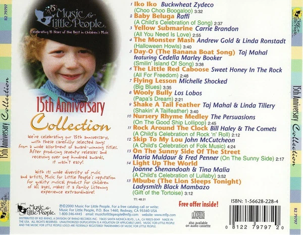 15th Anniversary Collection | Raffi Wiki | Fandom