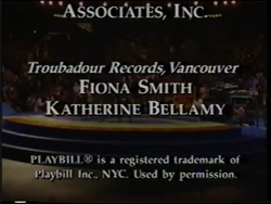 Playbill Inc. | Raffi Wiki | Fandom
