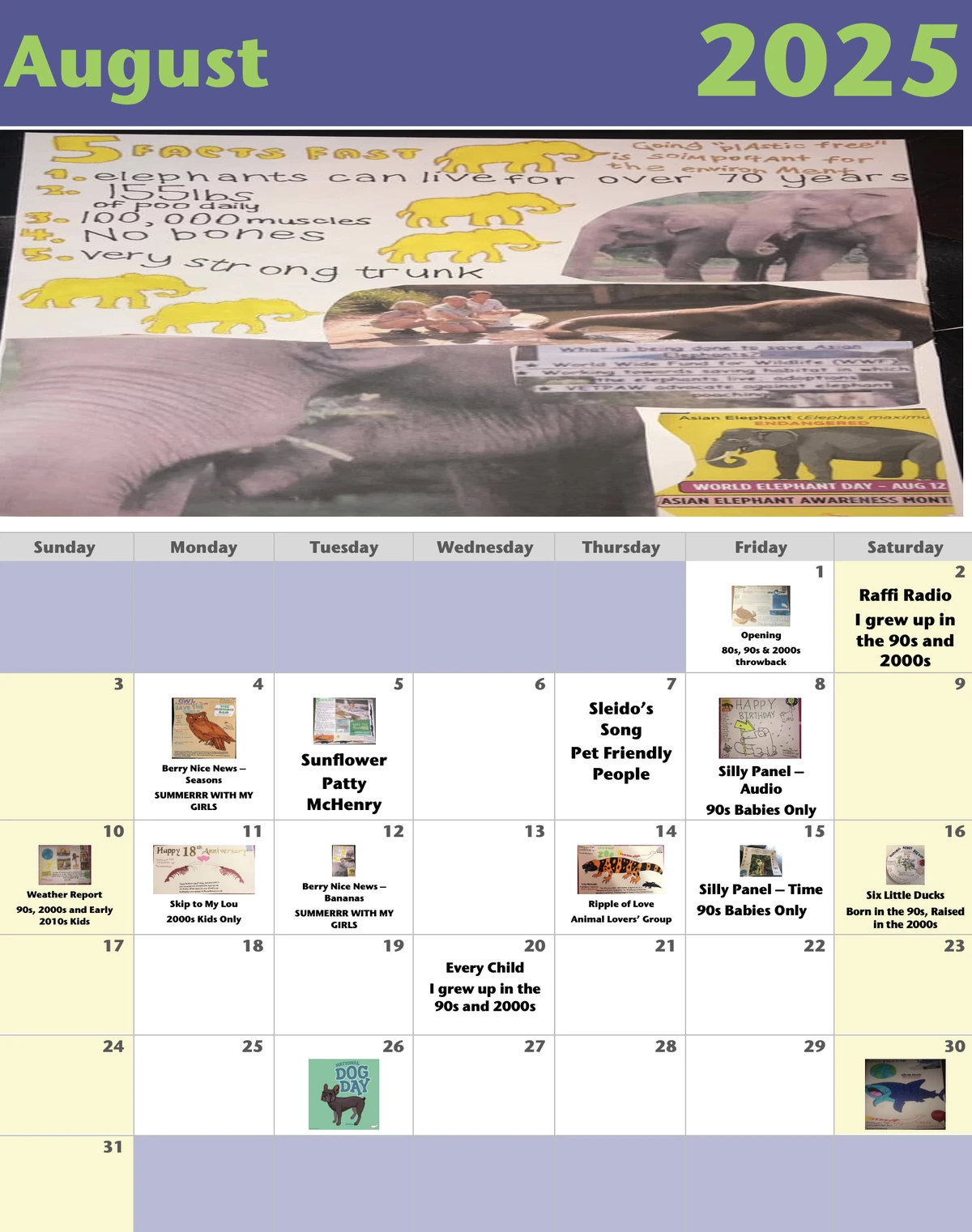World Elephant Day | Raffi Wiki | Fandom