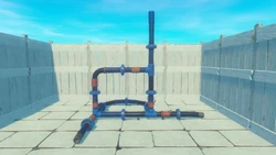 how to make a pipe raft