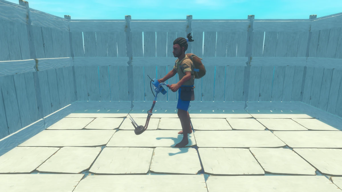 how to make iron in raft