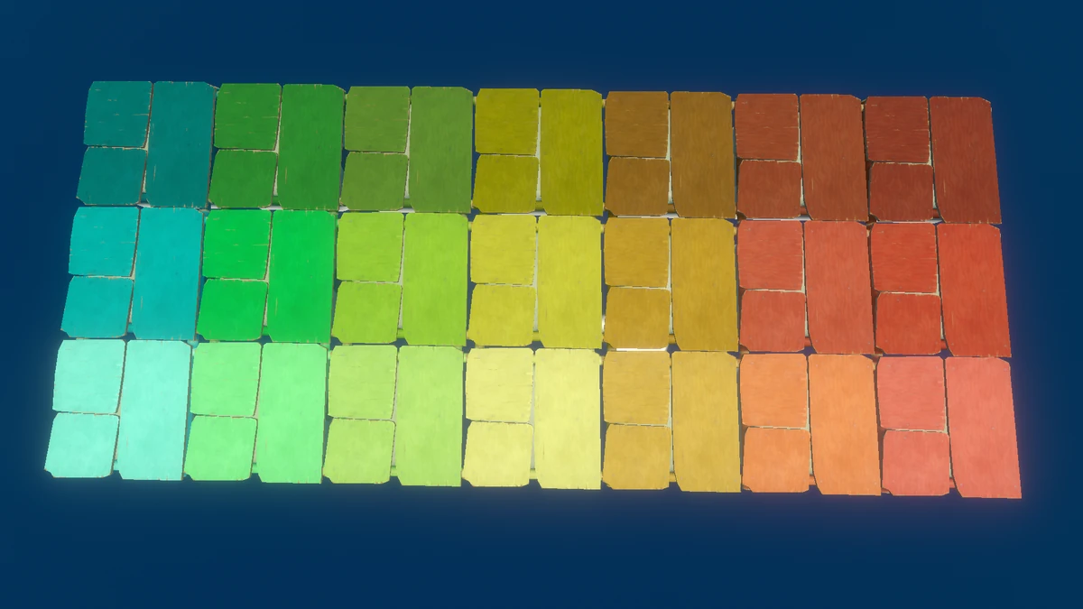 how to make color raft