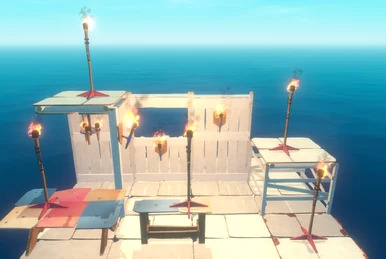 how to make fire in raft