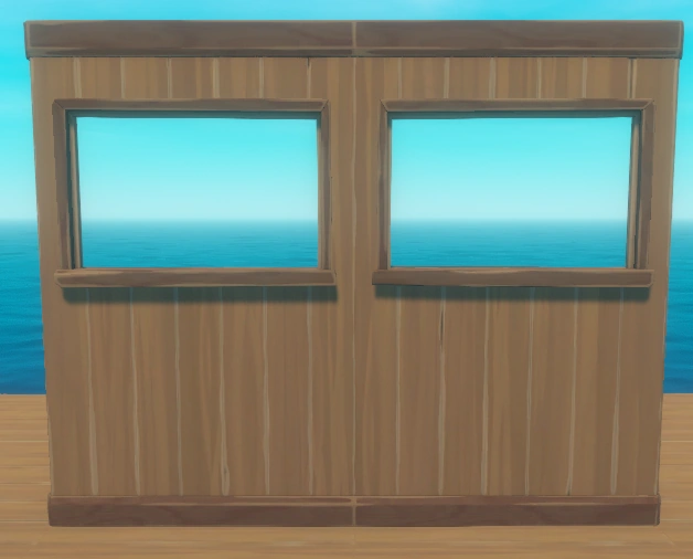 Solid Wooden Window - Official Raft Wiki