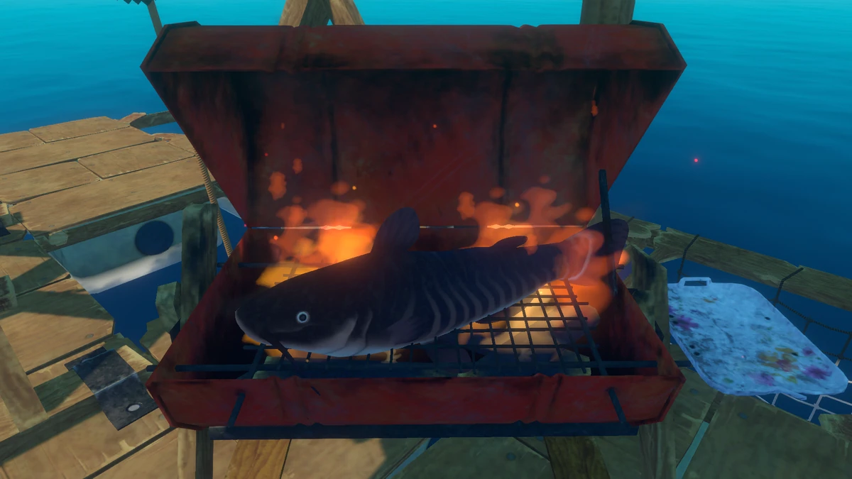 how to cook big fish raft