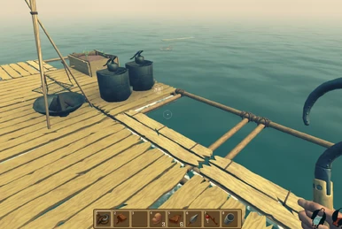 how to make rope in raft game