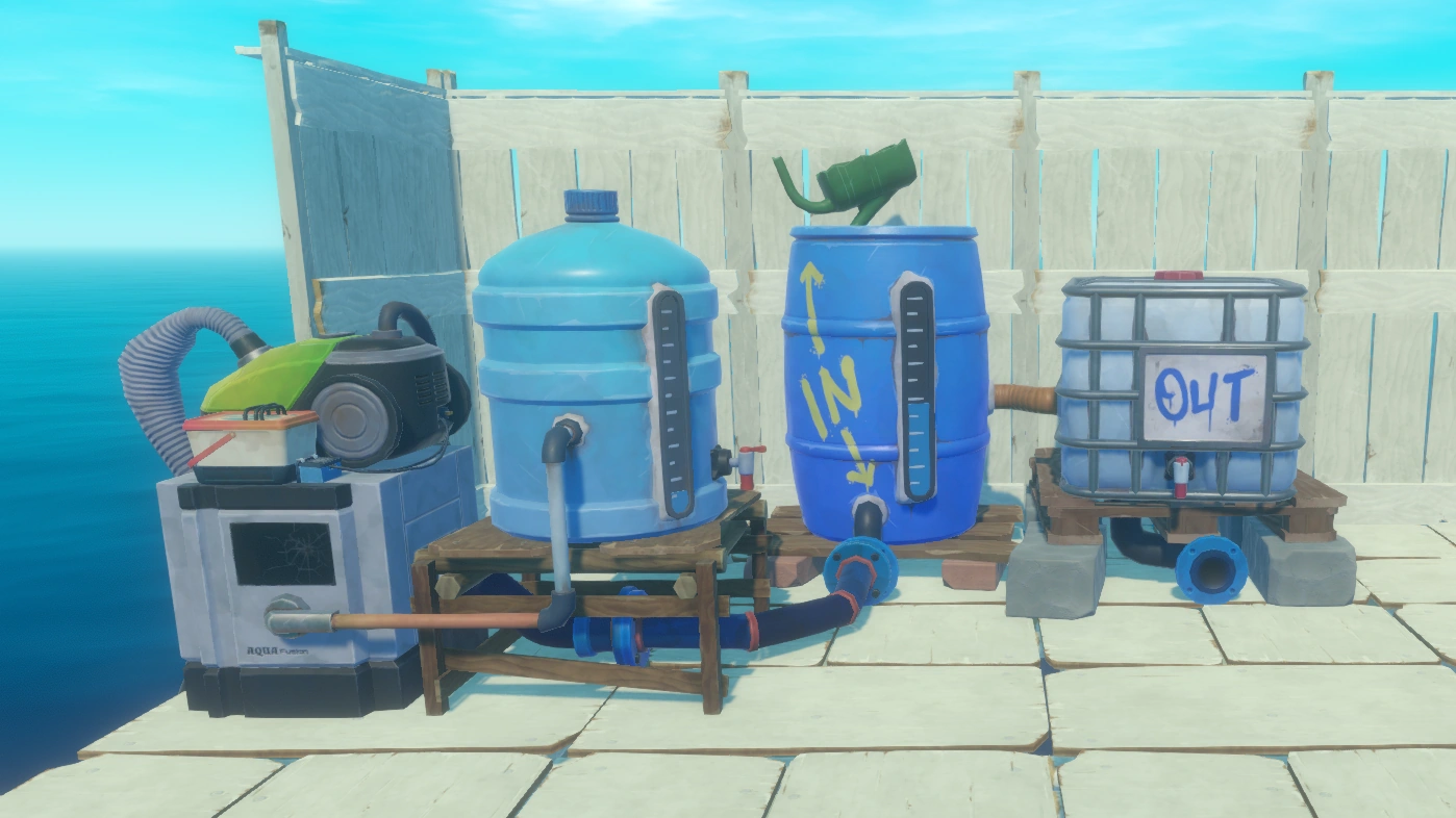 The water tank design makes zero sense. : r/RaftTheGame