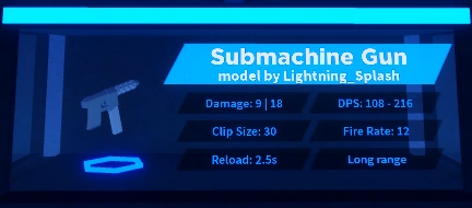 Submachine Gun | Ragdoll Mayhem Wiki | Fandom