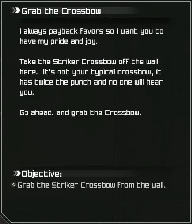 Grab the Crossbow | RAGE Wiki | Fandom