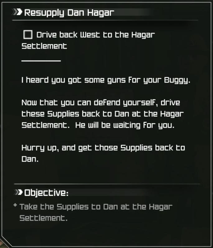 Resupply Dan Hagar | RAGE Wiki | Fandom