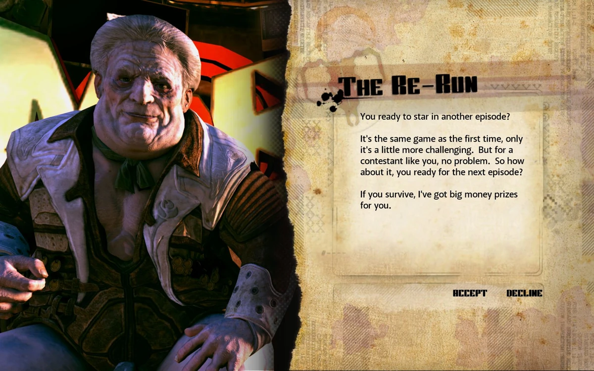 The Re-Run | RAGE Wiki | Fandom