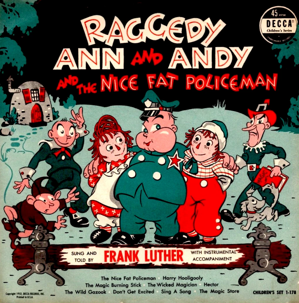 Raggedy Ann and Andy and the Nice Fat Policeman (Album) | Raggedy Ann ...