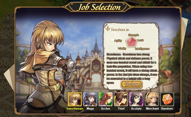 Job Selection | Ragnarok Journey Wiki | Fandom